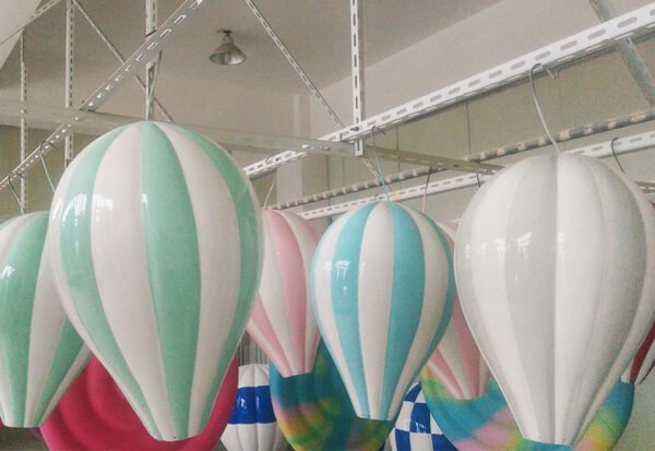 Vary Fiberglass Hot-Air Balloon Decoration | VmDisplay